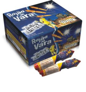 Rojão de Vara Treme Terra (Fogos Ouro)
